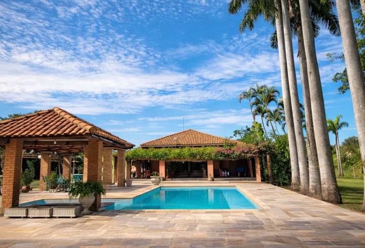 Farmhouse With Swimming Pool, Outdoor Kitchen, And Full Leisure Facilities - Brasil