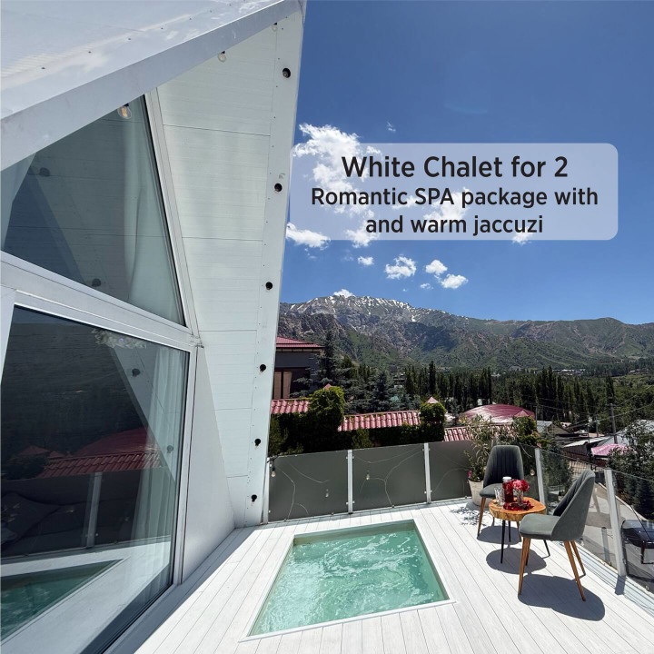 A Romantic Chalet Getaway For Couples With Jacuzzi - Uzbekistan