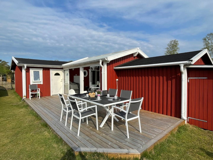 Blockhütte In Mellbystrand - Laholm