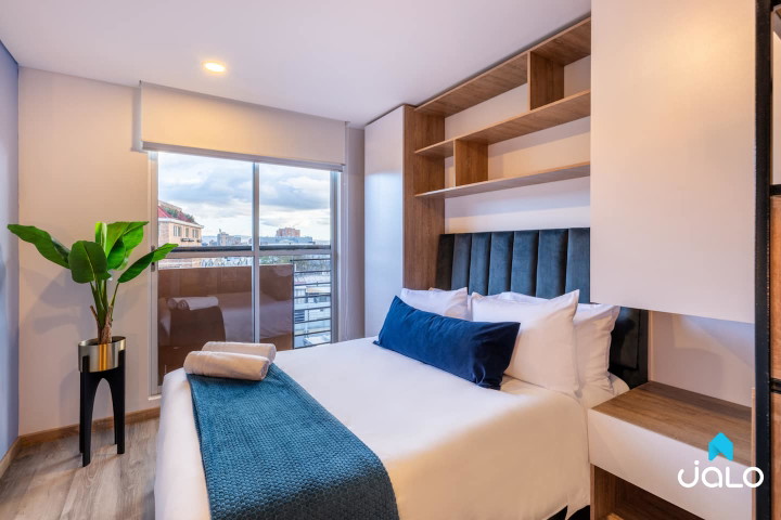Loft Confortable Zona Rosa/wifi Rapide Superbe Vue Par Jalo - Bogota