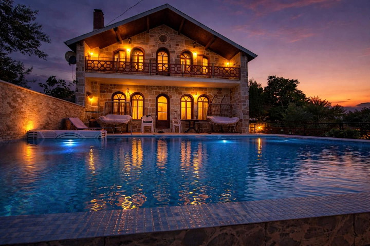Private Luxury Villa İNfinity Poolcinema Sunset - Edremit, Balıkesir