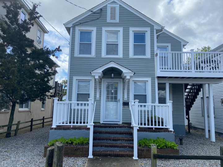 Beach Block, Renovated 2 Bdrm, Sleep 6, 1st Flr Unit Yard/parking 4 Beach Badges - New Jersey