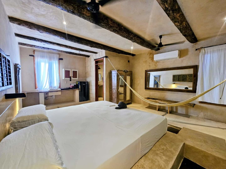4 Sunrice Suites Holbox / Cama King+cocina+a/c - Holbox