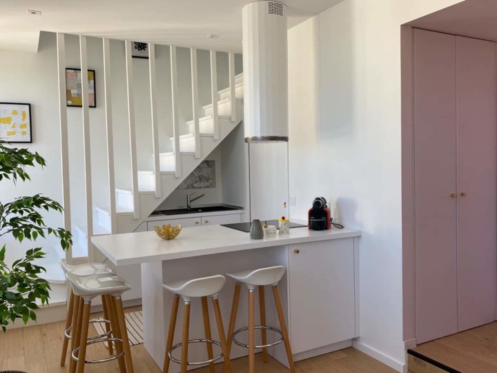 T2 Duplex Sea View, 1 Bedroom, 3 People - Biarritz