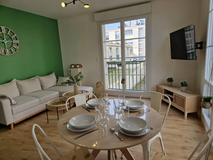 Appartement Perret Lumineux Avec Son Parking - Plage du Havre