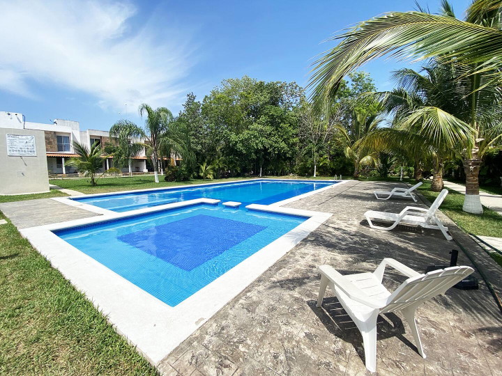 Maison Avec Piscine, Jardin, Parking, Sécurité 24h/24 - Riviera Maya