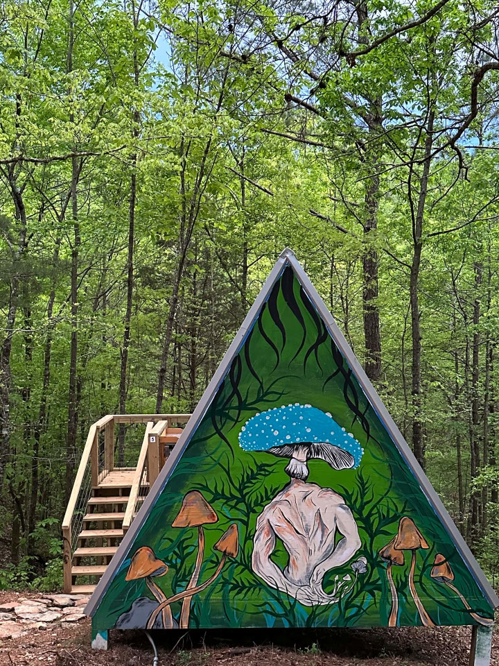 G-5 Glamp In Bohamia - 268 Acre Forest Retreat - Talladega, AL
