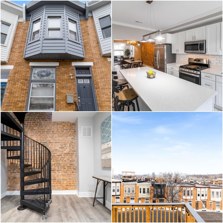 Renovated Canton Gem | Rooftop Deck And A Driveway - Baltimore, MD