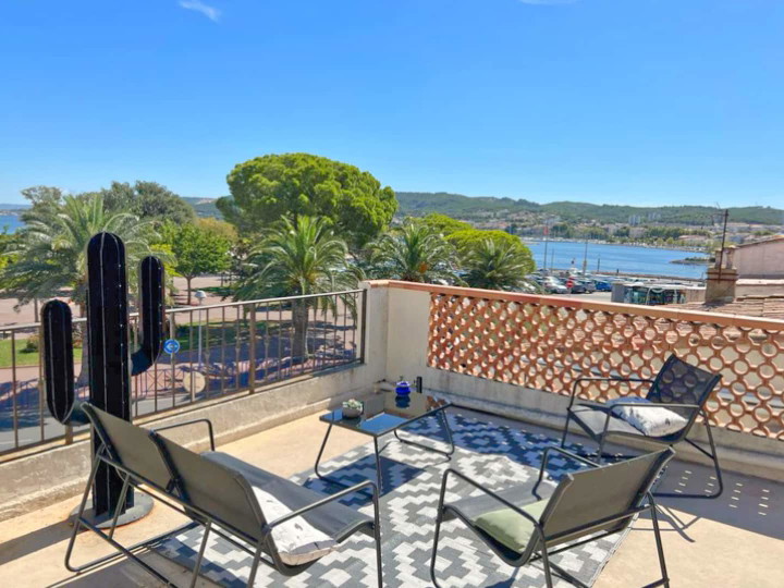 ️ Le Stella Vue Mer Panoramique Terrasse Clim - Martigues