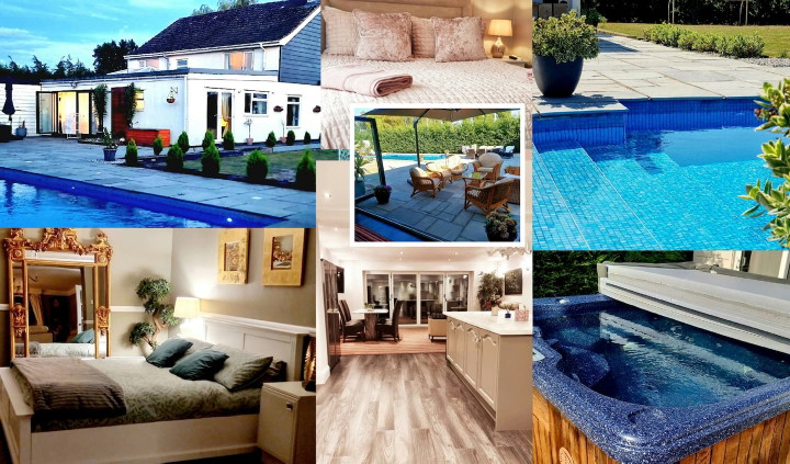 Gated 4/5 Bed Rural Villa & Swimming & Hot Tub - Lincolnshire