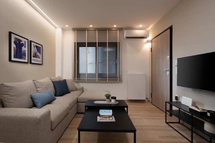 The Edge Modern Apartment W Shared Pool & Gym - Athens