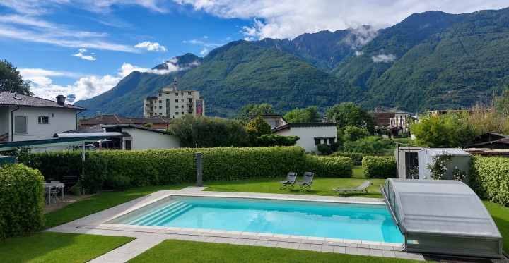Residenza La Svolta - Salt Pool & Private Garden - Bellinzona