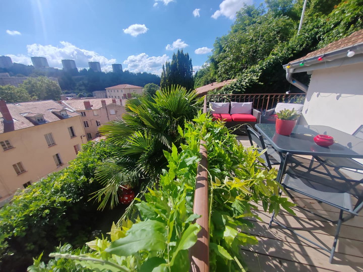 Appart Lyon Centre /  Terrasse /Climatisation/vue - Limonest