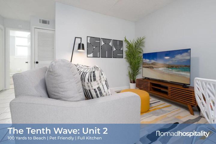 Be A Nomad | 1br Beach Apartment 1 Block To Sand - Jacksonville Beach, FL