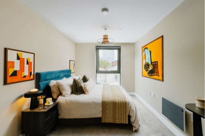 Stylish 2-bed, 2-bath + Gym Near Edgbaston - Birmingham