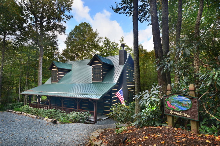 * Cabaña De Lujo *: 3 Reyes / 1 Reina / 4 Completos (Literas) + Chimenea + Hoguera + Jacuzzi + 4 Televisores - Boone, NC