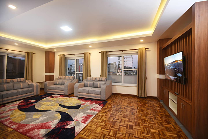 Appartement Avec Services Hôteliers Entièrement Meublé, 3&nbsp;Chambres - Katmandou