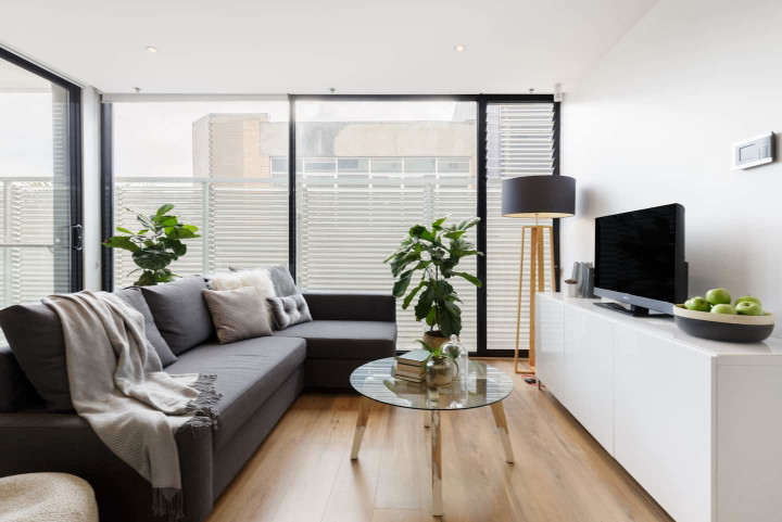 Central Modern Apartment In St Kilda, With Balcony - St Kilda