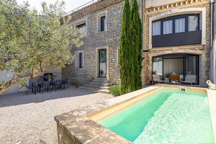 Le Gîte Du Vieux Four - Bassin - Vue Mont Ventoux - Mont Serein