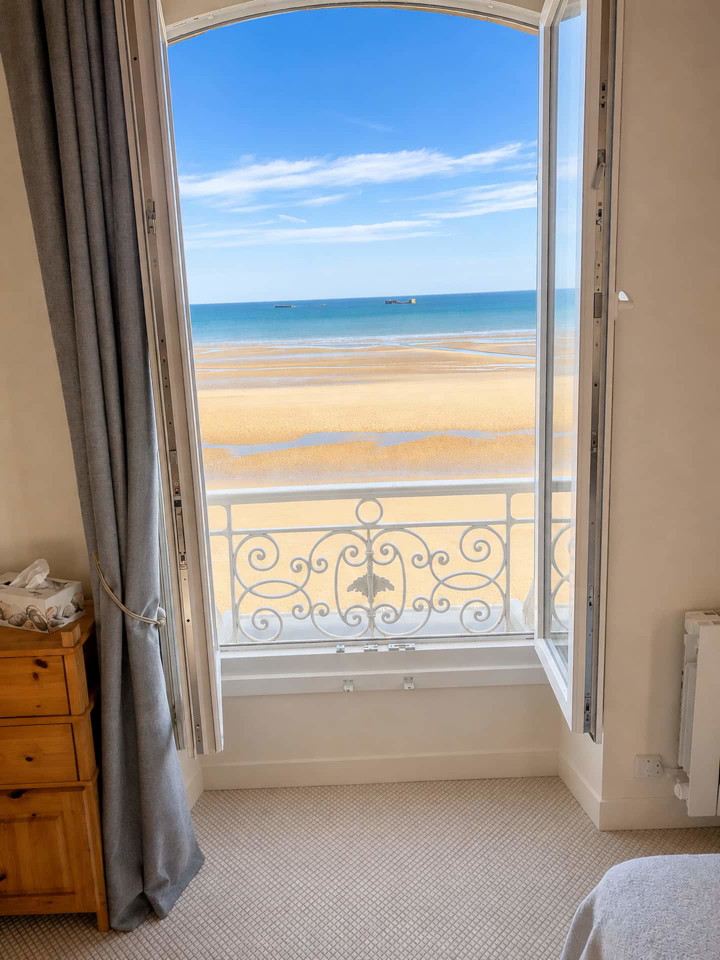 Vue Sur La Mer  Accès Direct à La Plage  Parking - Arromanches-les-Bains