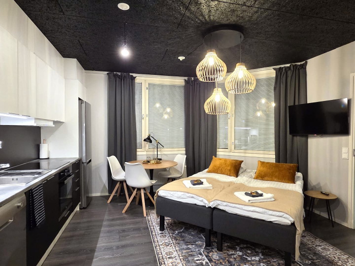Modern Studio With Parking Space, Centrum - Finland