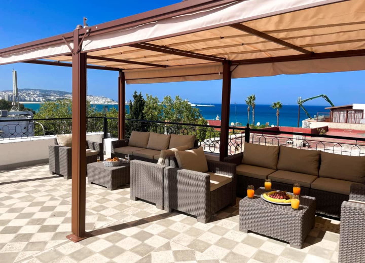 Villa Rooftop - Plages à 300m - Tangier