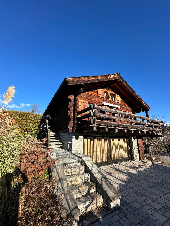 The Authentic Swiss Chalet In Diolly - Thyon