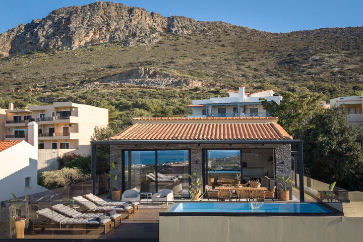 Pnoi Sea View Villas Piskopiano - Koutouloufari
