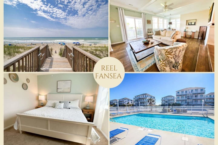 Oceanside Escape Beach, Pool, Pickleball, Tennis! - エメラルド・アイル, NC
