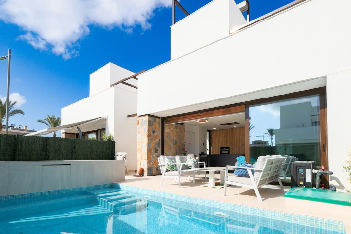 Villa With Pool In Santa Rosalía Resort - Cartagena, Spain