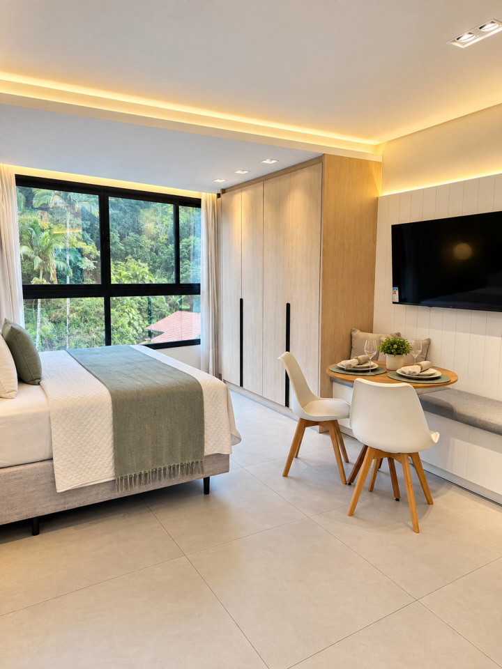 Loft 3p A 300m Oktober Vaga Ar Piscina - 902c - Blumenau
