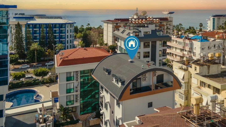 Central & Cozy Flat 200 Meters To Cleopatra Beach - Alanya