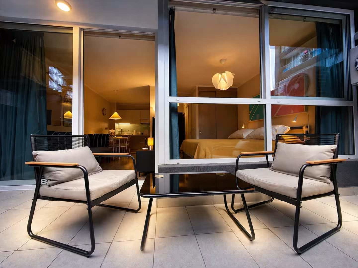 Terrasse Privative, Lit King&nbsp;Size Et Métro Santa&nbsp;Lucía - Santiago