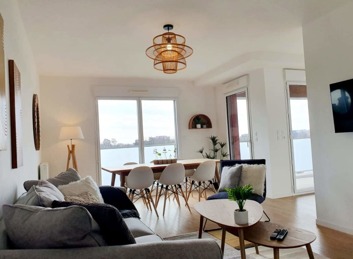 Bright 2-bedroom Apartment With Terrace Professional & Family-friendly Courrouze - Rennes