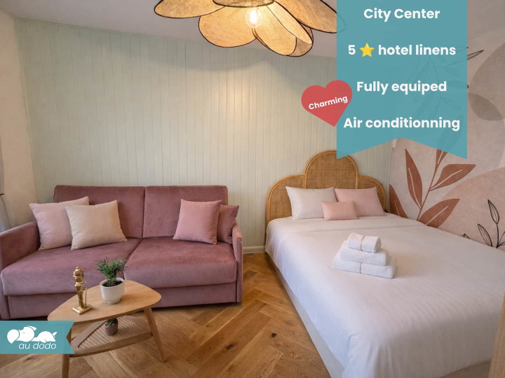 25' Paris-studio Climatisé- Central -5' Gare Rer A - Saint-Germain-en-Laye