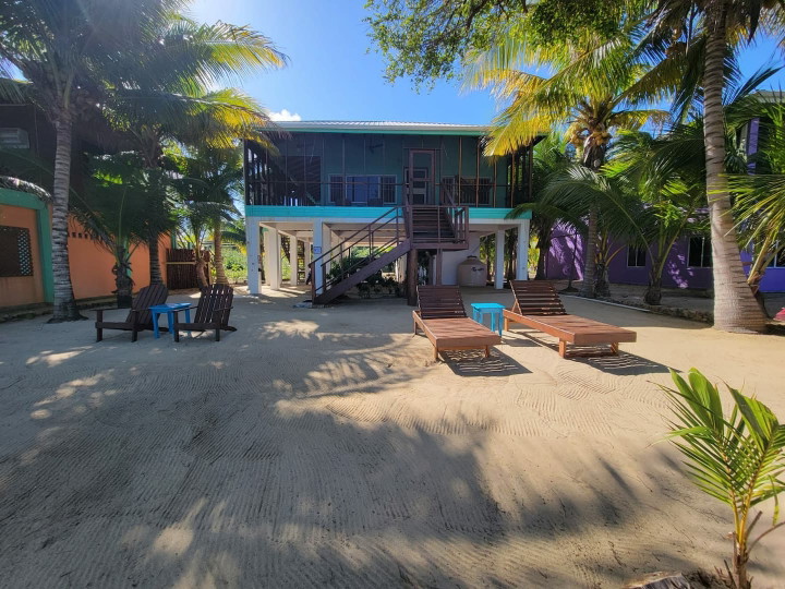 Zon En Zee Strandhuis Gelegen Aan Een Privéstrand Aan De Caribische Zee! - Belize