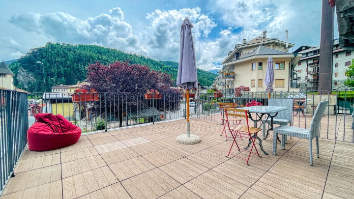 Tabor: Two-room Apartment With 5 Beds And Terrace - Bardonecchia