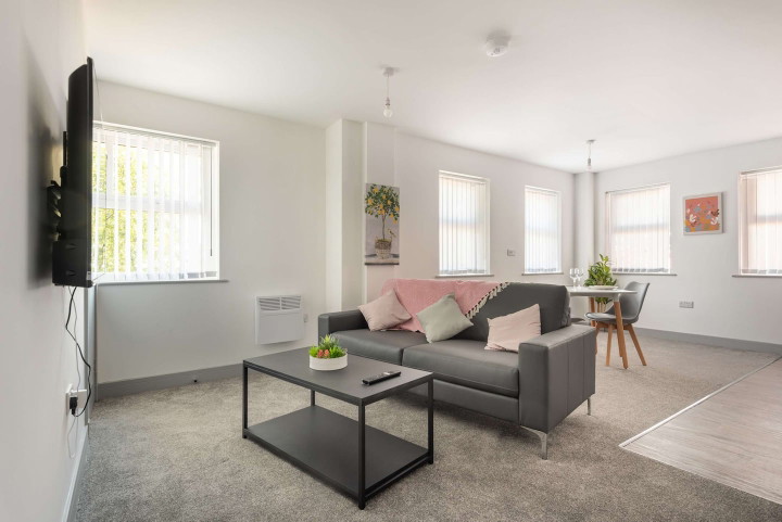 Spacious & Bright 1 Bed Flat In Central Doncaster - Doncaster