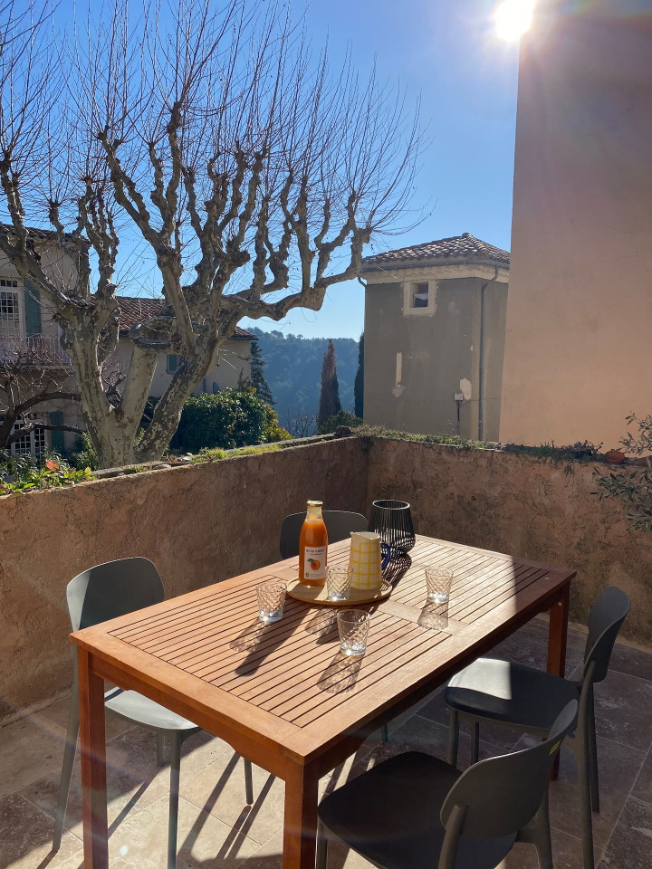 Maison De Village Climatisée Avec Terrasse, Garage - Crillon-le-Brave