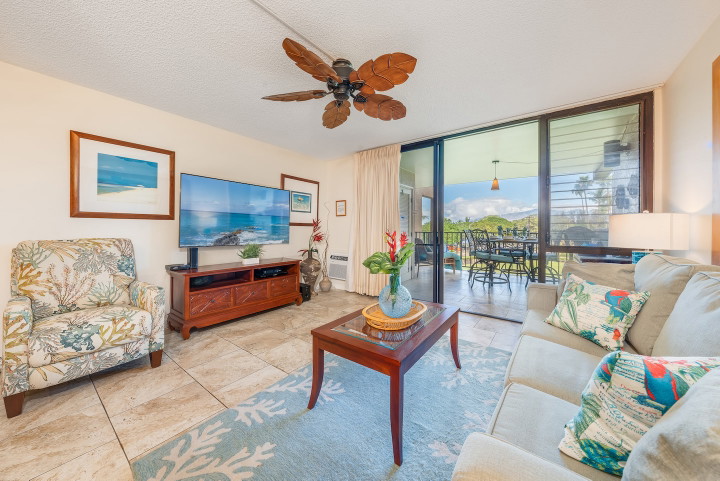 Renoviertes Tropisches 1 Schlafzimmer Refugium Gegenüber Dem Strand - Kamaole Sands 10203 - Hawaii