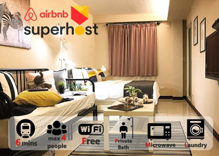 201 Taipei Xinyi District Netflix Independent Air Conditioning Dry And Wet Bathroom Own Washing Machine Kitchen Yongchun Mrt/201 - Taiwan