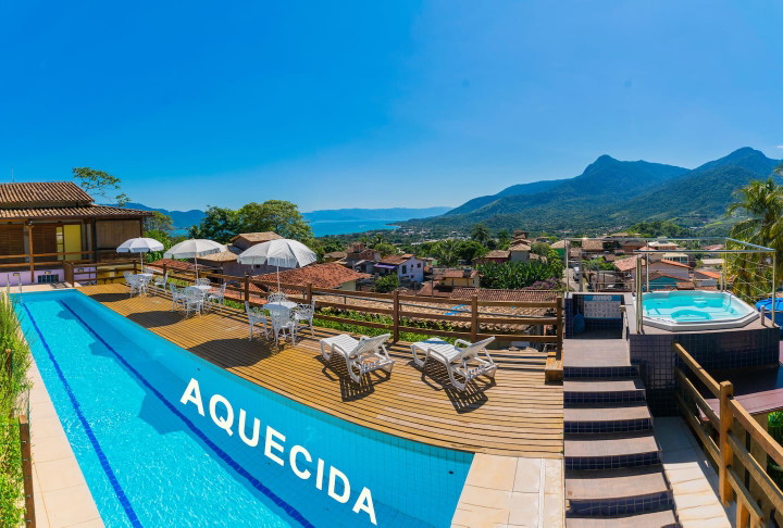 Mountain House #6 With 2 Bedrooms / Heated Pool - Ilhabela
