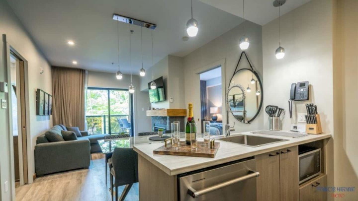 Grand Condo Spacieux 2 Chambres Près Du Lac - Mont-Tremblant