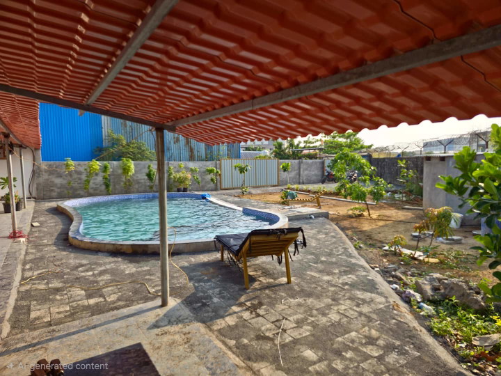A Recreational Pool Farm With Accommodation. - Daman