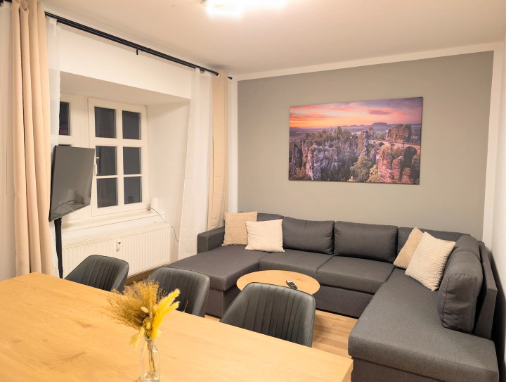Glühwürmchen, For Groups Of Up To 6 People, Parking & Kitchen - Sebnitz