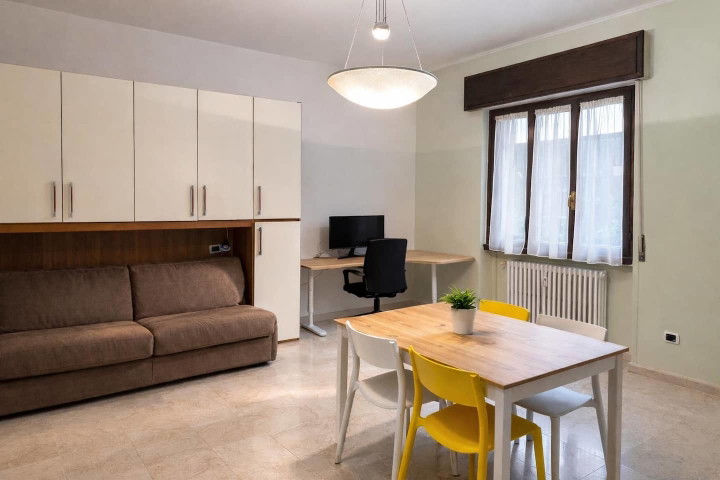 Spacious Studio Apartment With Study Area [Mm3 - Dergano] - Mediolan