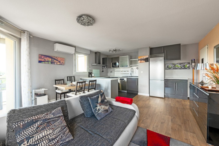 T3 - 2 Parking Spaces - Balcony - Air Conditioning - Aucamville