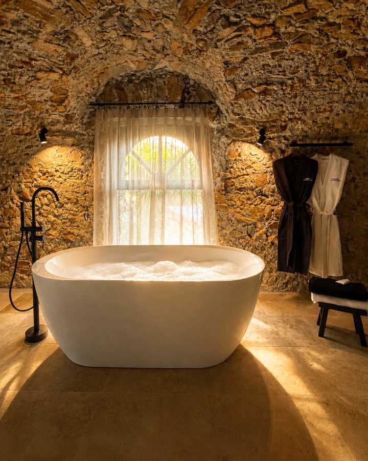 2br Bathtub 20 Min From The Sea Stone House - Menton