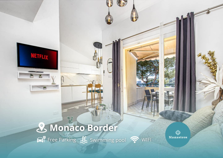 Porte De Monaco  Terrace With Sea View  Parking  Cn - Monte Carlo