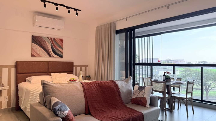 Loft Elegante Ao Lado Do Shopping Esmeralda. - Marília